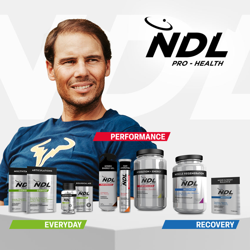 Nutrición deportiva By Rafa Nadal y Cantabria Labs |Suplementación NDL ...
